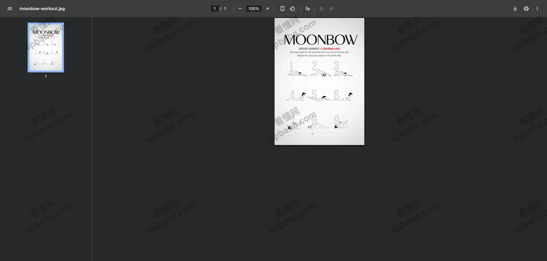 DAREBEE：分享健身、拉伸动作的图示要领，可免费下载 PDF 图示！ - 看懂网